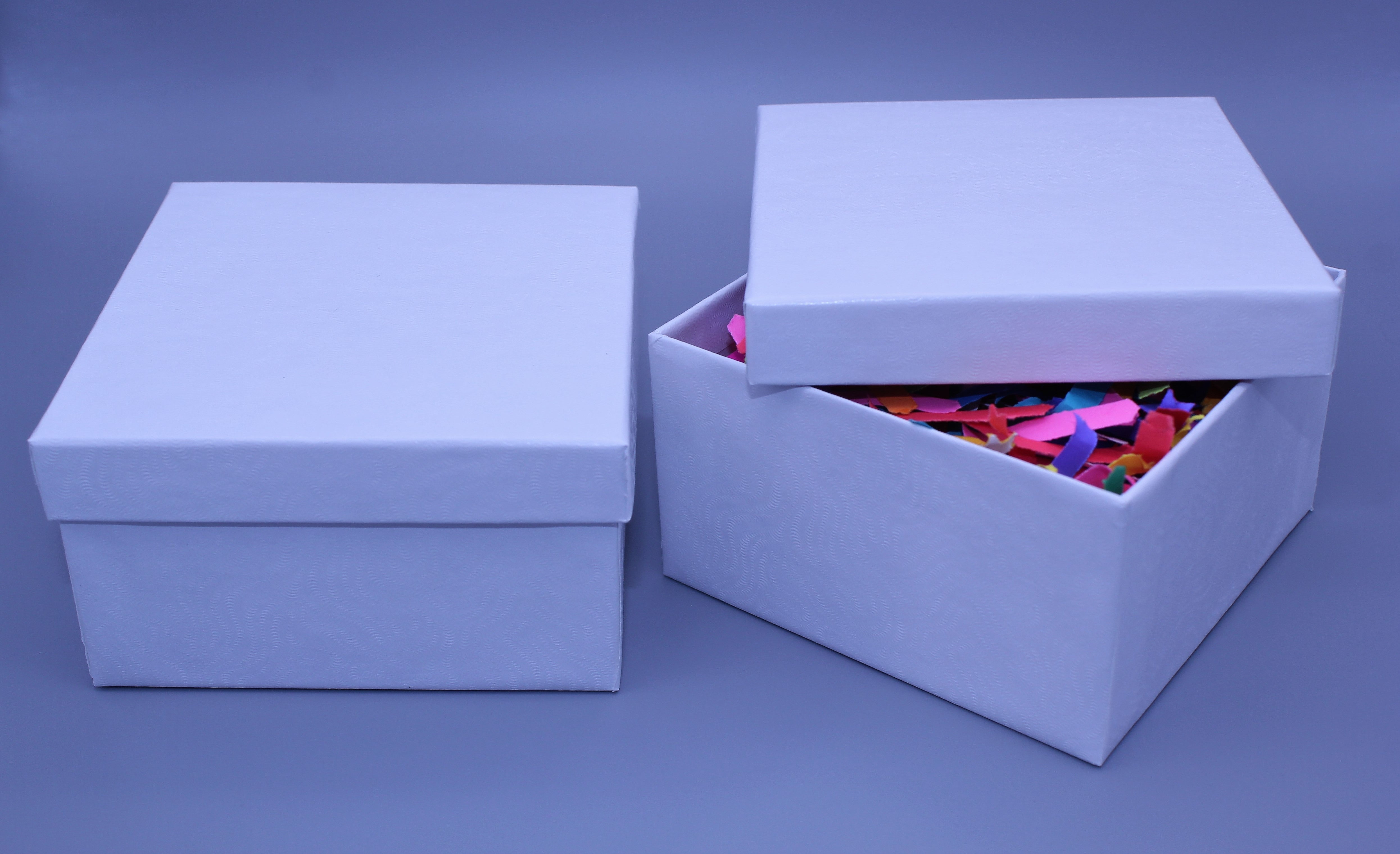 White Swirl Cardboard Box - Buy Gifts Online Now for Special Occasions ...
