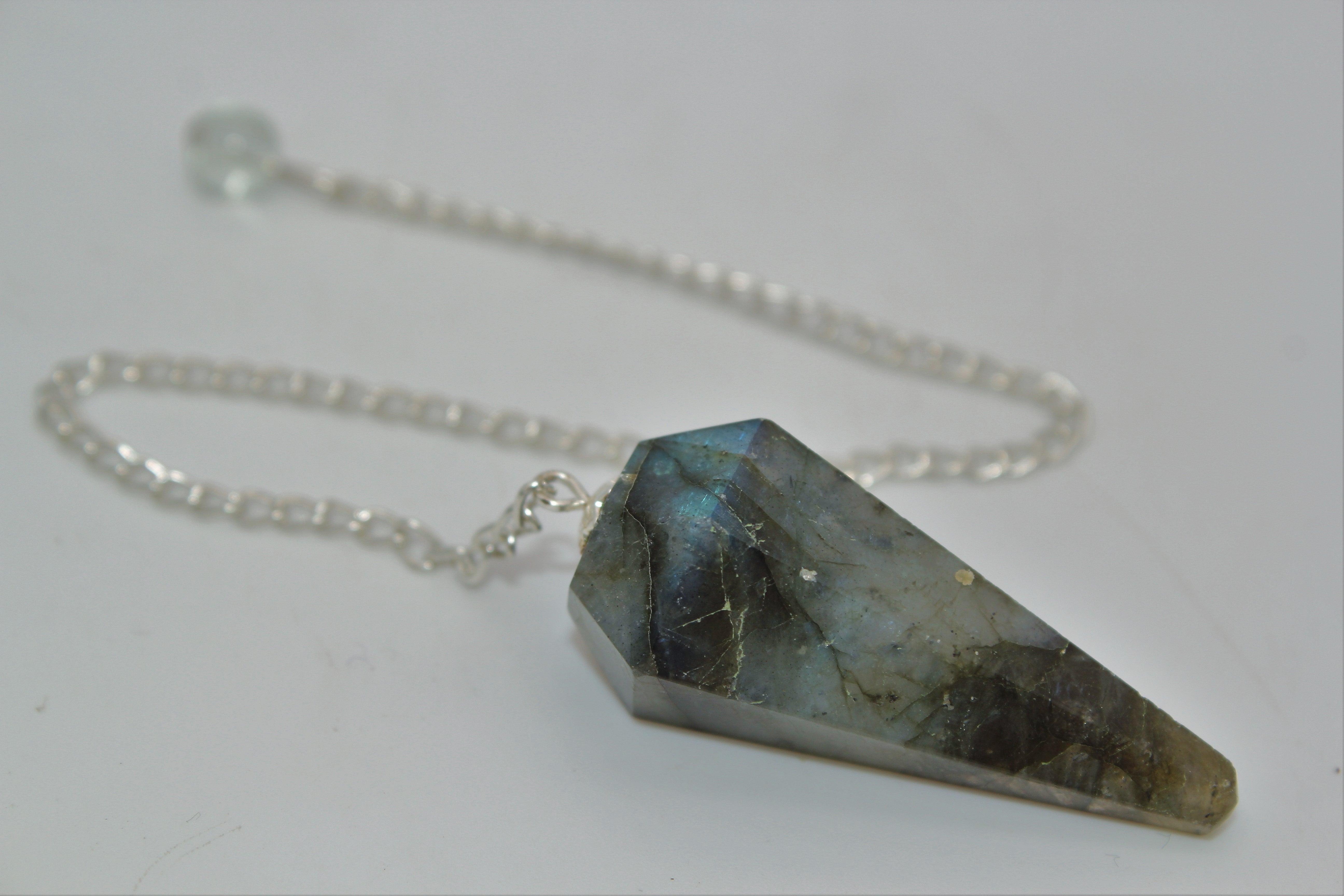 Labradorite Pendulum - Buy your Crystals Online Now at Khajiit Wares™
