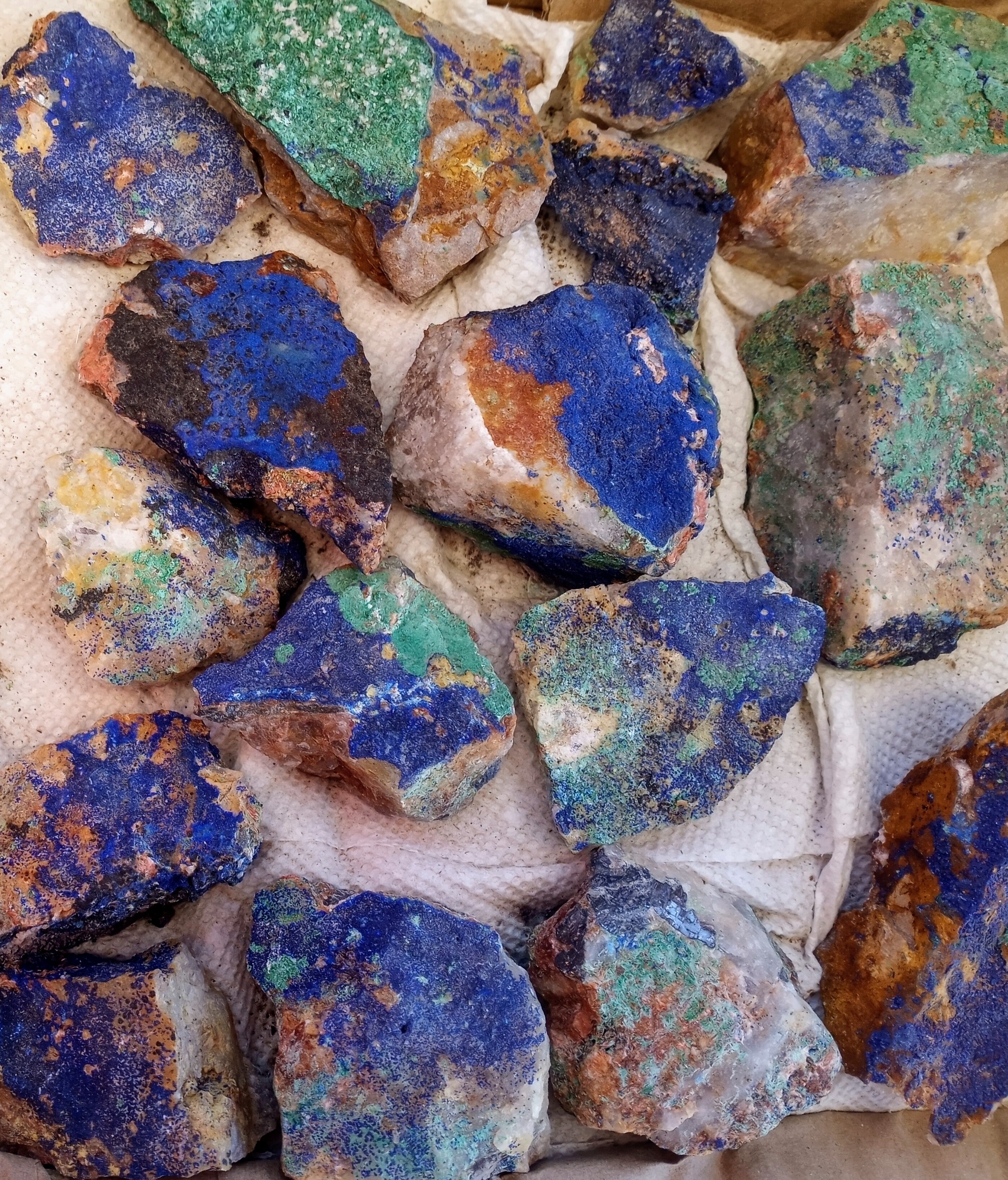 Raw Azurite Malachite - Buy your Crystals Online Now at Khajiit Wares™